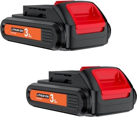 Bonacell Paquete de baterías de Ah para Dewalt de V compatible con batería Dewalt MAX
