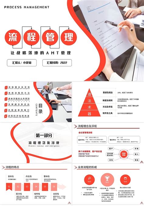 蓝色商务风企业管理简约采购管理流程技巧培训ppt下载 觅知网