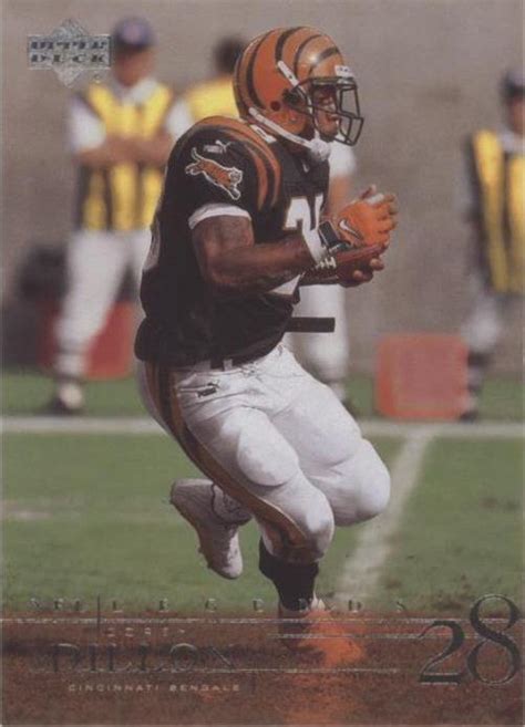 2001 Upper Deck Nfl Legends Corey Dillon 14 For Sale Ebay