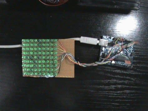 LED Matrix With Arduino Led Matrix Arduino Led