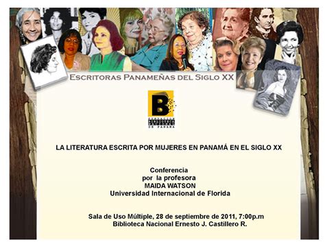 Literatura Panameña Hoy La Literatura Escrita Por Mujeres En Panama En