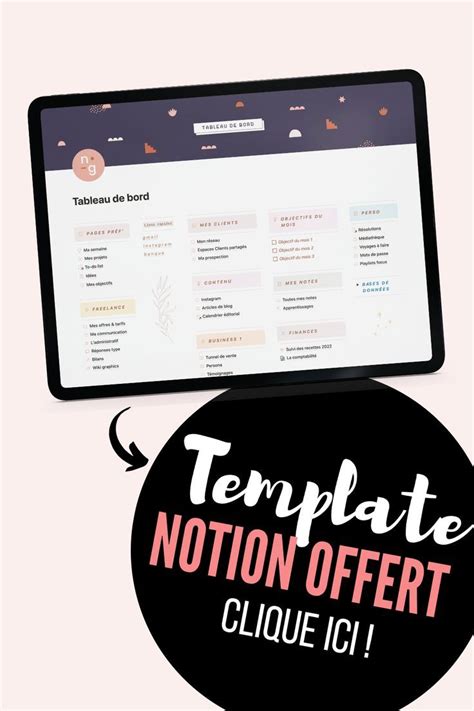 Tableau De Bord Notion Offert Chiffre Affaire Apprentissage Blog