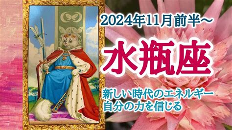 大いなる流れの中で自分を信じる🌠水瓶座♒️2024年11月1〜15日頃まで Youtube
