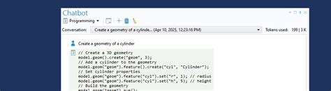 using the chatbot window in comsol multiphysics® comsol blog