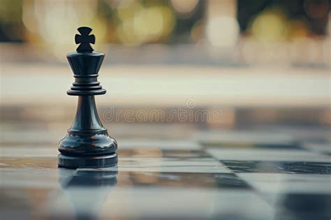 The Image Is Taken From Close Up On A Chess Board Stock Illustration Illustration Of