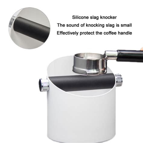 커피쓰레기통 밀크티 찌꺼기 재활용 분말함 색상 흰색알루미늄 합금