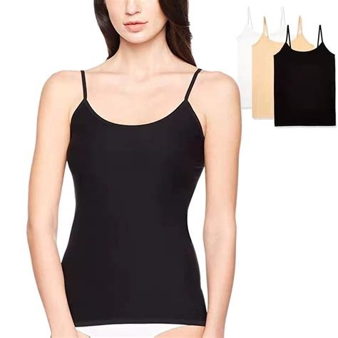 Gyrategirl Womens Cami Shaper Tummy Control Camisole Tank Top