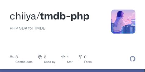 github chiiya tmdb php php sdk for tmdb