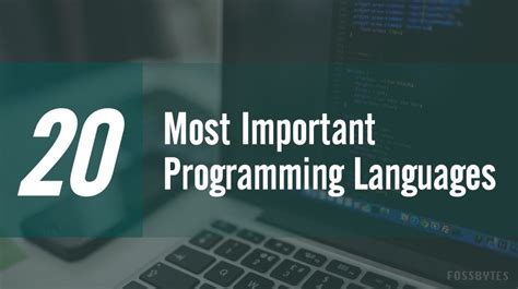 Most Important Programming Languages In The World Socet Portal