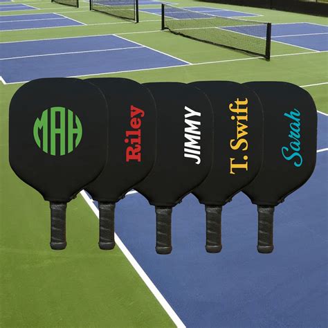 Custom Pickleball Paddle Cover Etsy