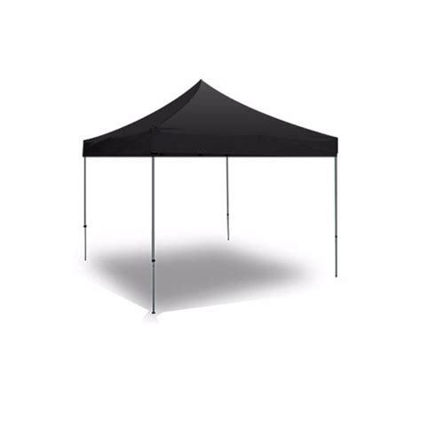 Carpa Toldo 3x3 Plegable Negro Lona Impermeable Jardin Casa