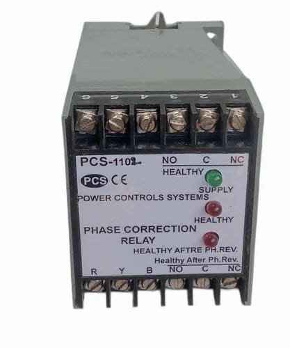 5 amp phase sequence relay model name number pcs 1101 415 vac at