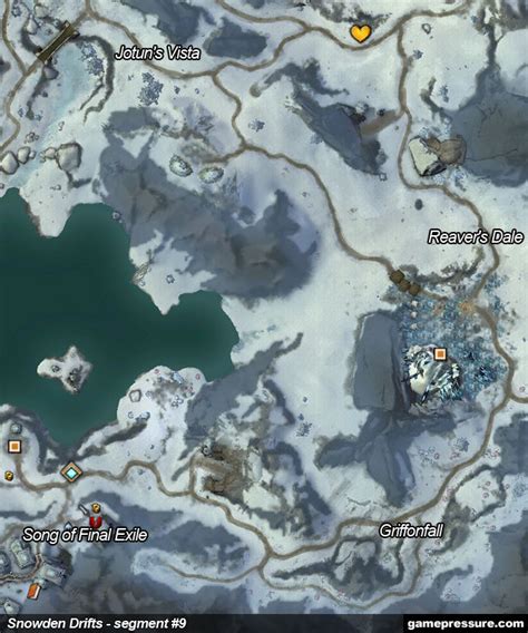 Snowden Drifts Maps Guild Wars 2 Game Guide Gamepressure