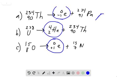 Solved Determine Whether Each Of The Following Nuclear Reactions