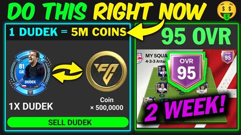 Earn Million Coins From DUDEK 0 To 100 OVR As F2P Ep15 YouTube
