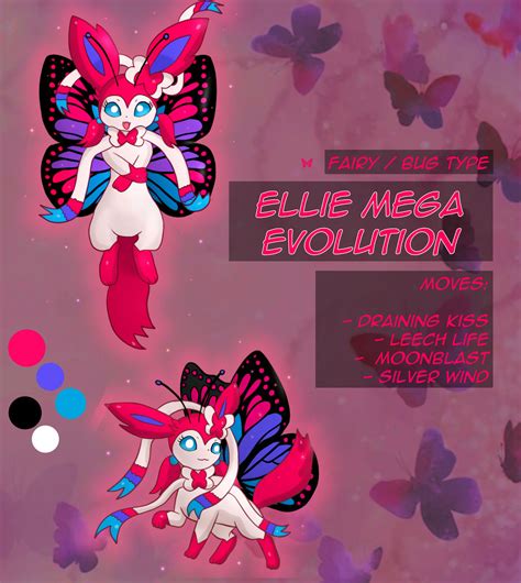 Ellie The Sylveon Mega Evolution By Psy Fairy On Deviantart
