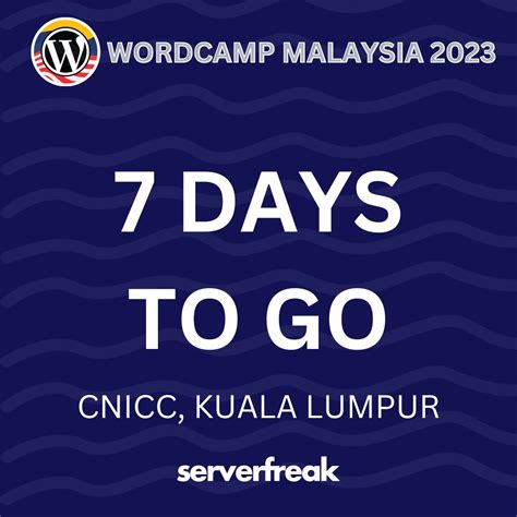 Serverfreak Technologies Sdn Bhd On Linkedin Wcmy23