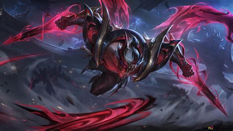 Zed Kampfkunstturnier League Of Legends 8K Hintergrundbild Herunterladen