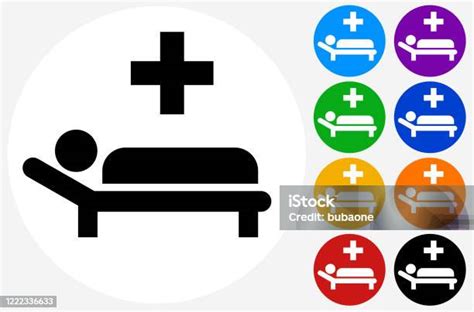 病人與醫療交叉圖示向量圖形及更多圖示圖片 圖示 床 病人 Istock