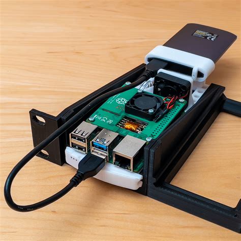 Ein Zoll Rackmount F R Raspberry Pi Aus Dem D Drucker Mielke De