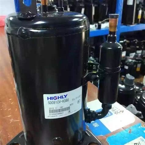 คอมเพรสเซอร์ฮิตาชิของแท้ใหม่ Sd074cv H3bu คอมเพรสเซอร์เครื่องทำความเย็นเครื่องปรับอากาศ Sd091cv