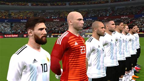 Spain Vs Argentina International Friendly 27 March 2018 Gameplay
