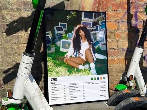 Sza Ctrl Album Cover Poster 6 Deluxe