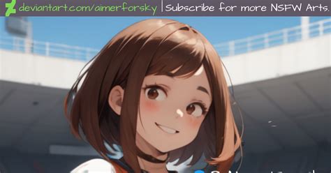 Girl Ochaco Uraraka My Heroacademia Aimerforskyのイラスト Pixiv
