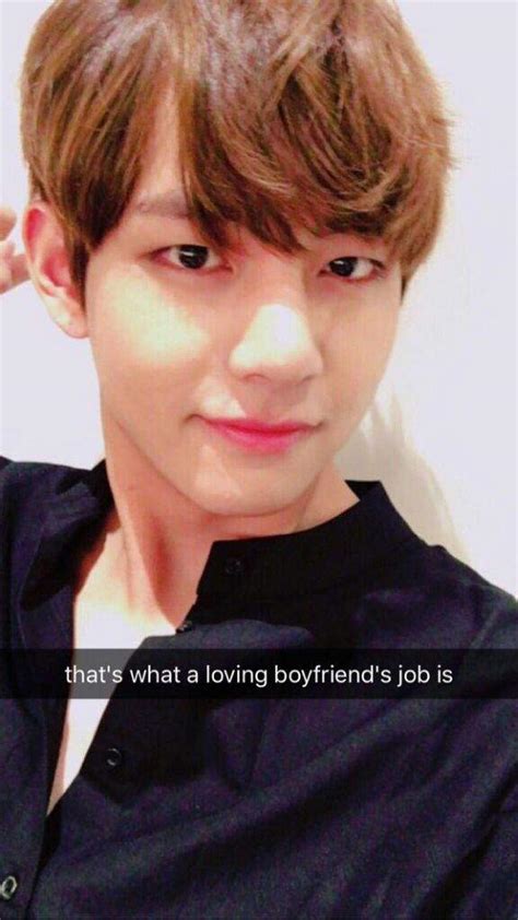 ~💚taehyung Snapchats💚~ Armys Amino