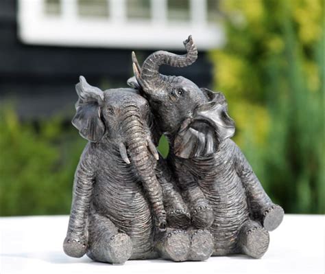 Spelende Olifanten Voor Huis Of Tuin Resin Catawiki