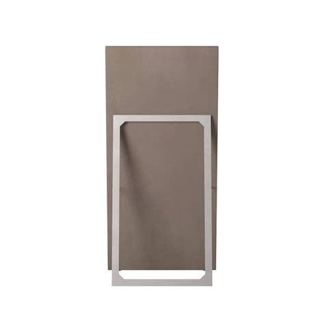 Allan Andrews Wood Framed Full Length Titus Floor Mirror Silver 70