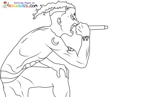 Xxxtentacion Coloring Pages 2025