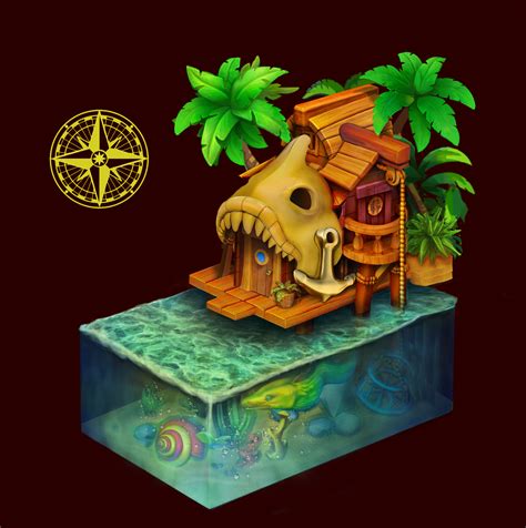 Artstation Python Island 2