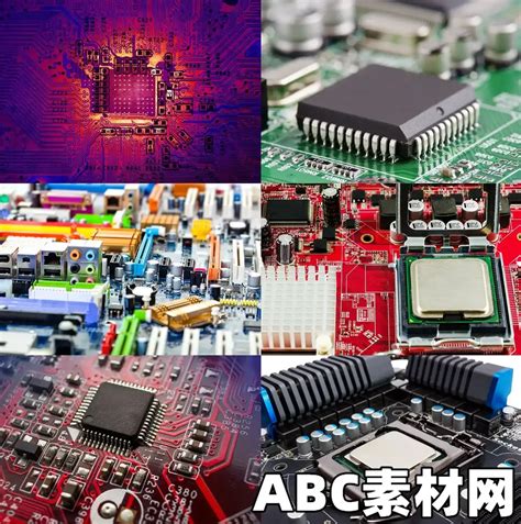 电脑主机主板高清图片设计元素collection motherboards abc素材资源网