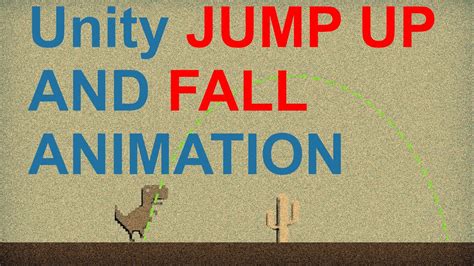 Jump Animation Unity Jump Up Falling And Idle Animation Youtube
