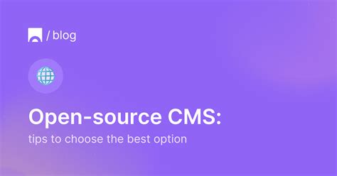 Open Source Cms Tips To Choose The Best Option Croct Blog Open Source Cms Tips To Choose The Best Option Croct Blog