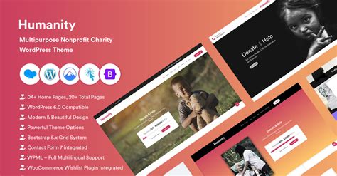 Charity And Nonprofit Wordpress Theme Templatemonster