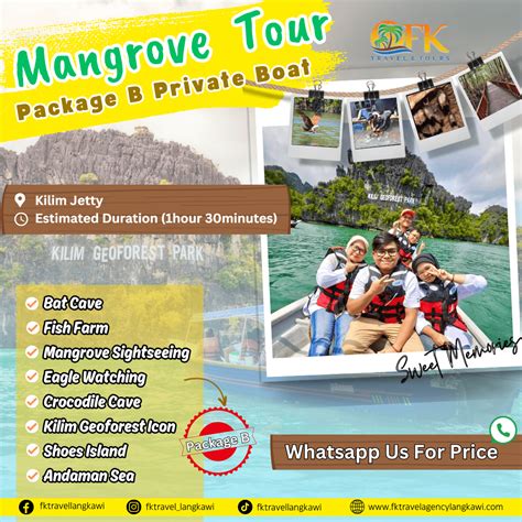 Langkawi Mangrove Tour 2024 Promo Kilim Geoforest Park