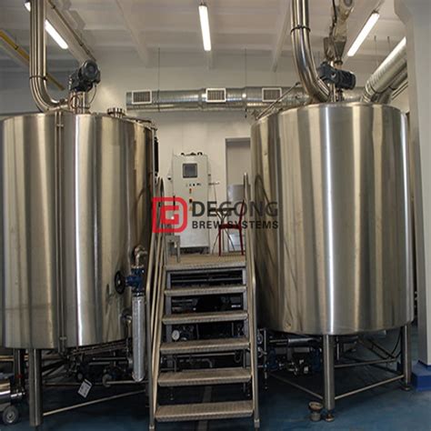 Attrezzatura Per La Produzione Di Birra Artigianale A 3 Navi Chiavi In