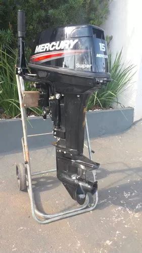Motor De Popa Mercury Super Hp Tempos Usado MercadoLivre