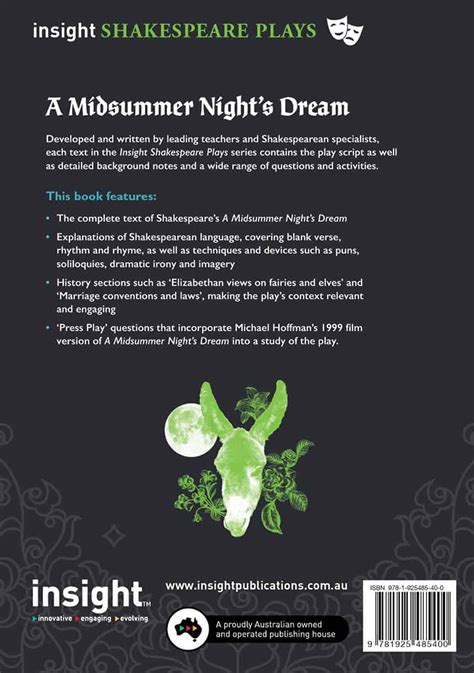A Midsummer Nights Dream Insight Ssrc