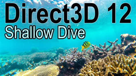 Depth And Constant Buffer Direct3d 12 Shallow Dive 8 Youtube