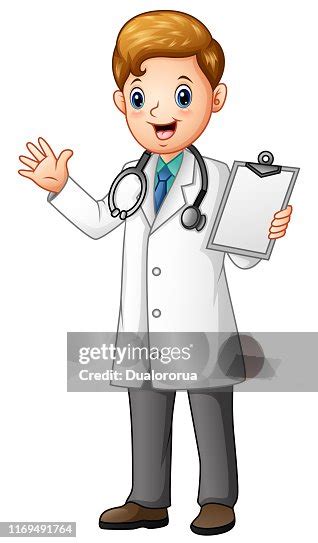 Male Doctor Holding Clipboard High Res Vector Graphic Getty Images