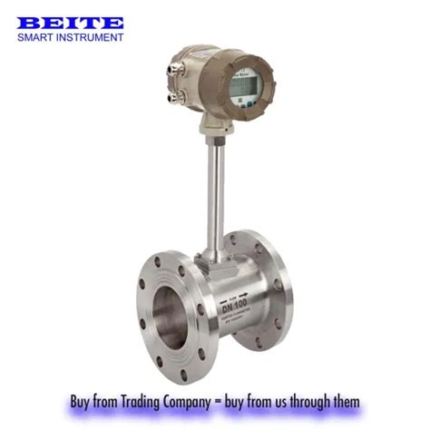 Digital Rs485 Propane Biogas Steam Vortex Air Flow Meter Price Vortex