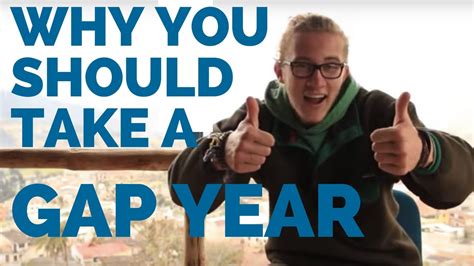 Gap Year Students Explain Why You Should Take A Gap Year Too Youtube