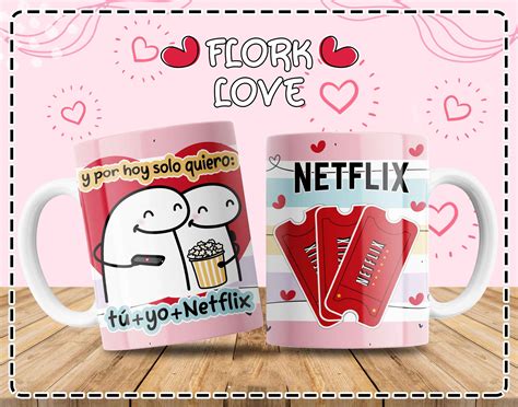 Flork Enamorados Plantillas Tazas San Valentin Mugs Etsy España