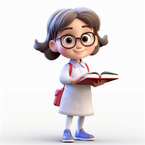 Enfants De Dessin Animé Mignons Habillés Pour Lécole Avec Des Sacs à