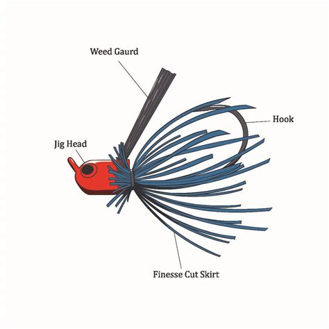 The Ultimate Guide To Finesse Jigs For Bass Fishing Fishrook