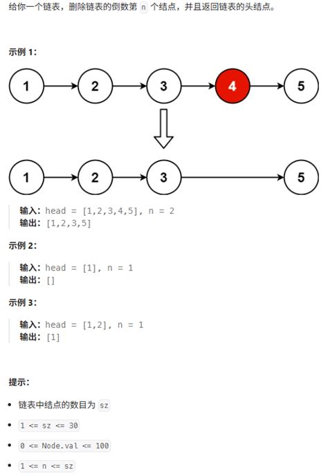 力扣刷题day 31:删除链表的倒数第n个结点(19) Csdn博客 力扣刷题day 31:删除链表的倒数第n个结点(19) Csdn博客