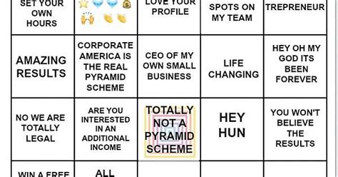 Mlm Bingo Album On Imgur